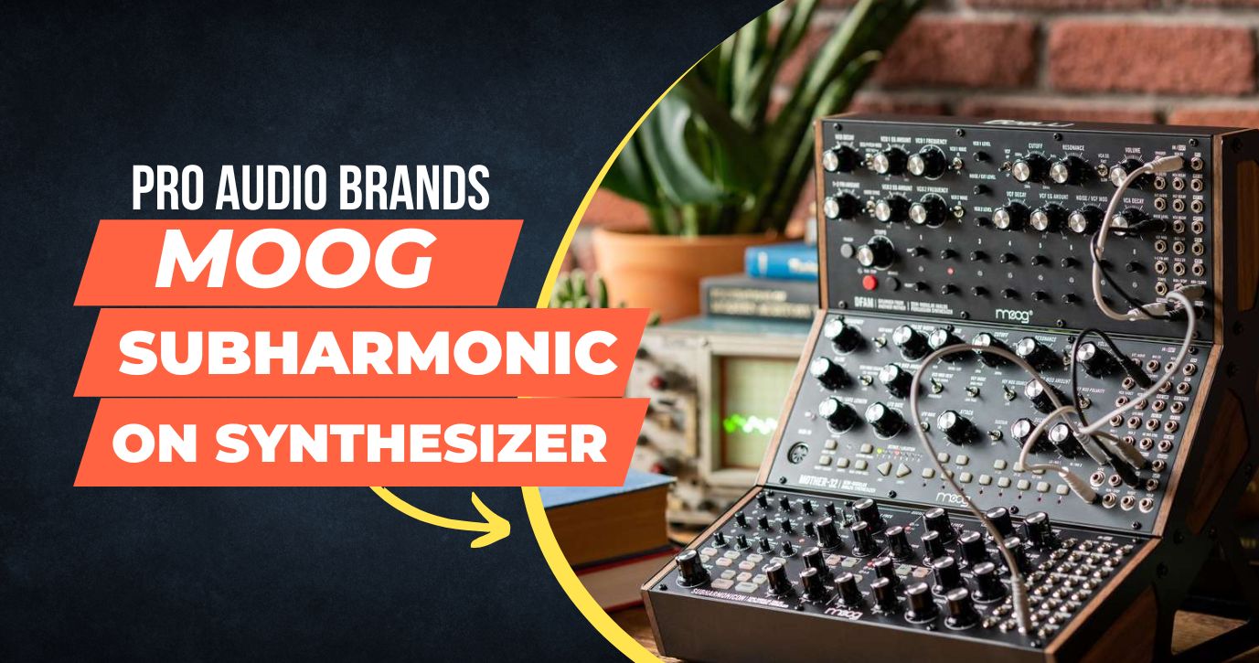 Elevate Your Sound Experience with the Moog Subharmonicon Synthesizer – Hitech Pro Audio Brands