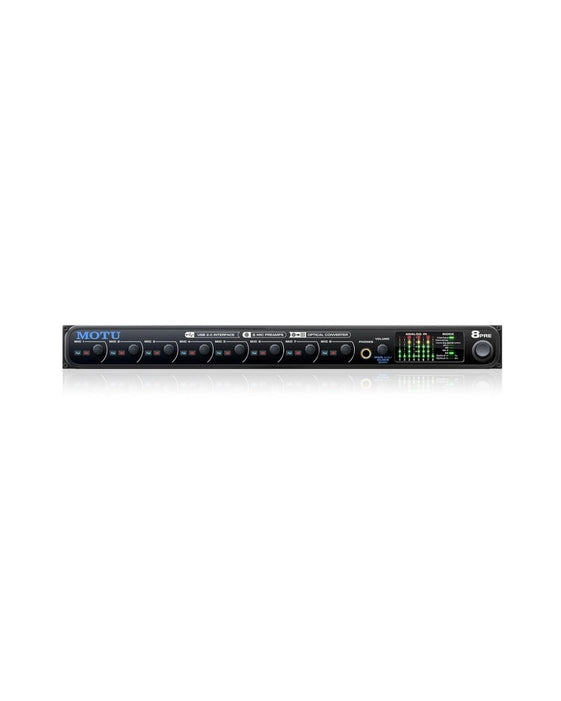 Motu 8Pre 16-in/12-out Thunderbolt Audio Interface – Buy Online at Pro ...