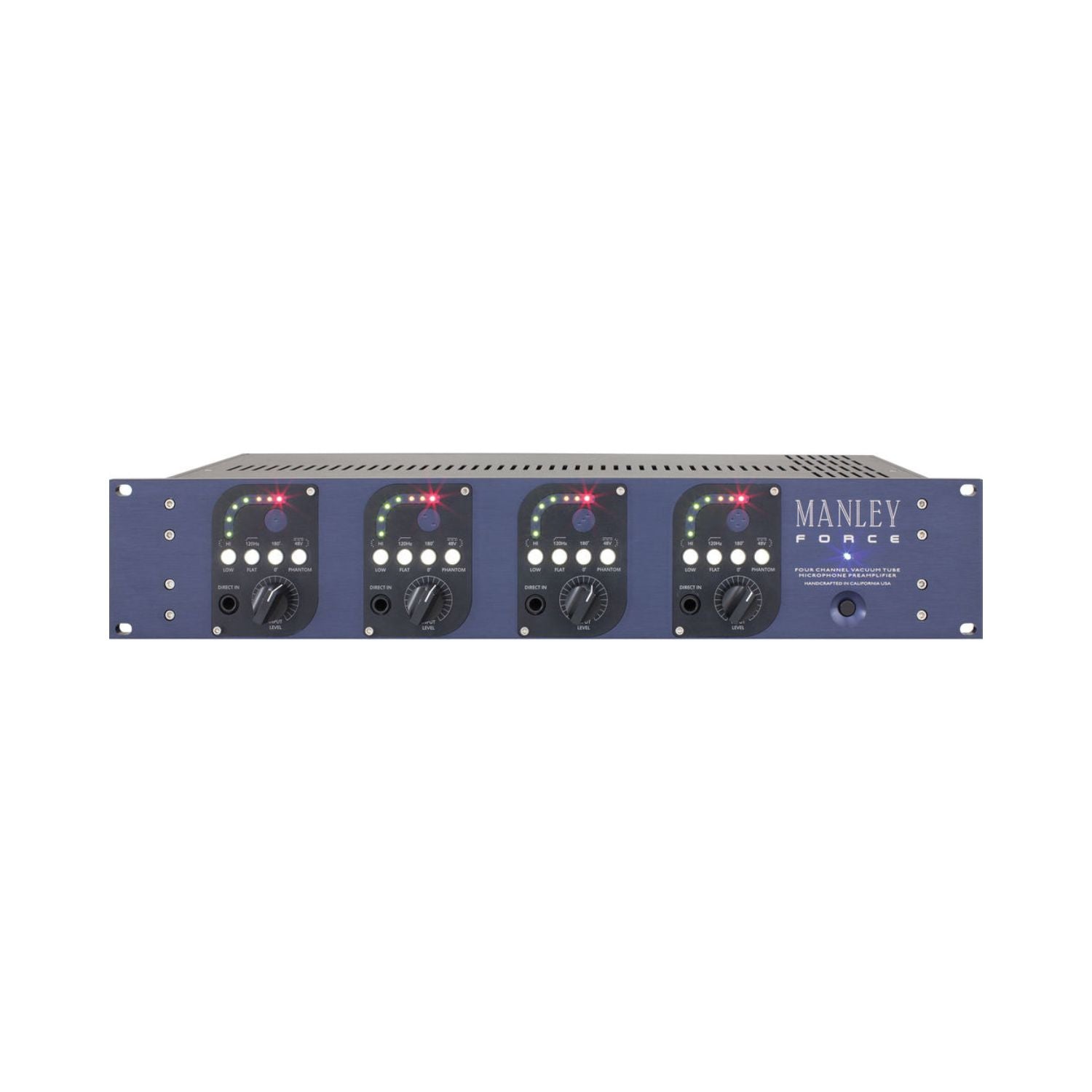 Manley Labs Force 4-Channel Vacuum Tube Microphone Preamplifier – Buy ...