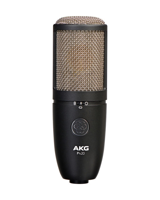 AKG Perception 420 High-Performance Dual-Capsule True Condenser Microp ...