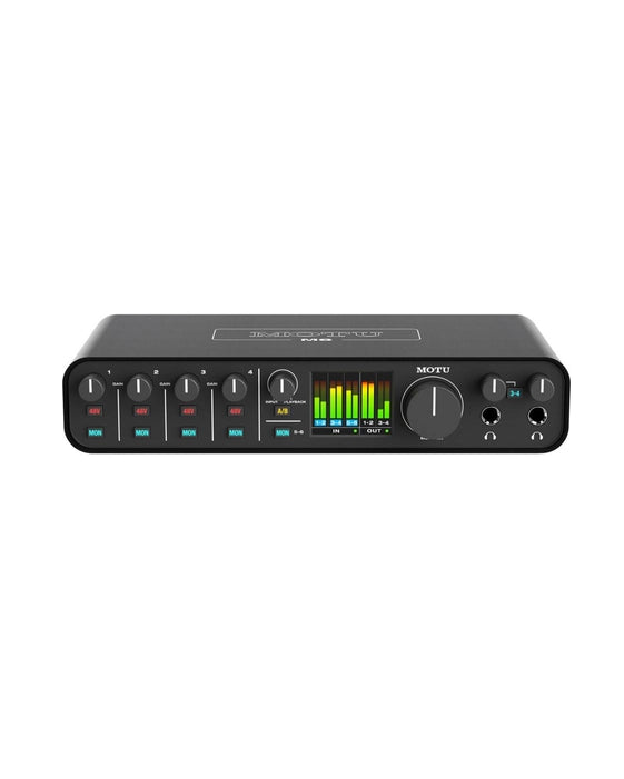 MOTU M6 4x4 USB-C Audio Interface for Studio Recording – Buy Online at ...