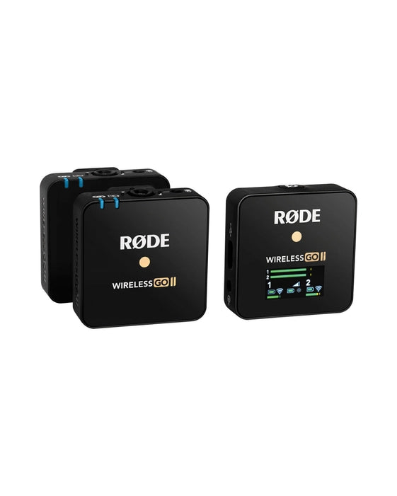 Rode Wireless GO II Dual Channel Wireless Microphone System – Buy ...