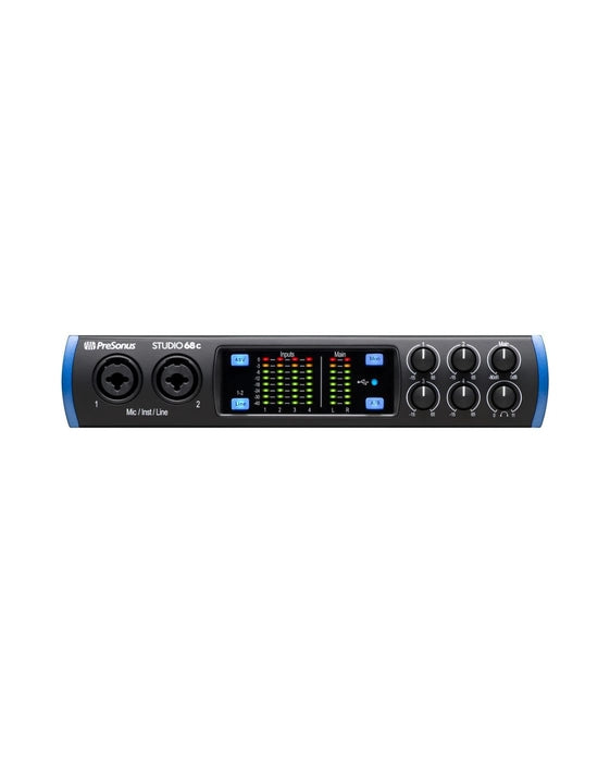 PreSonus Studio 68c Desktop 6x6 USB Type-C Audio Interface – Buy Online ...